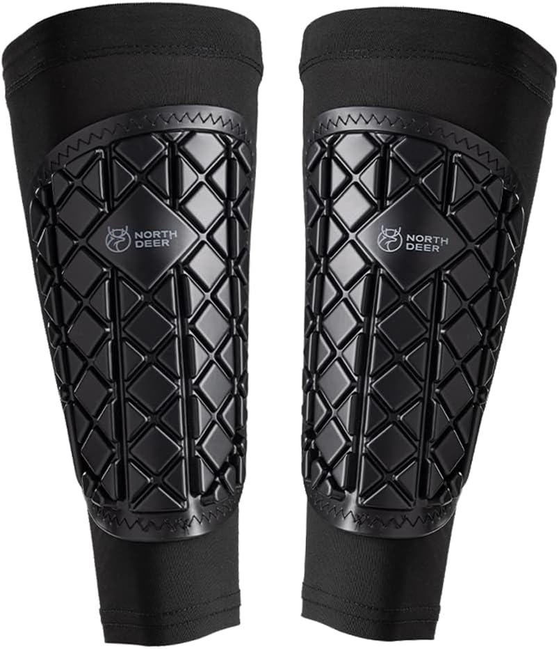 Northdeer Multi-use Flexiable Shin Guards with Sleeves for Adults Men ...