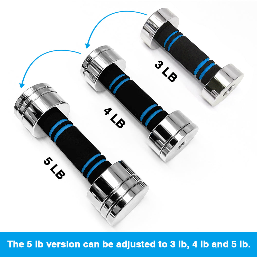 Northdeer Steel Dumbbells Set 5 lb / 10 lb / 15 lb / 20 lb / 30 lb / 5 – northdeerusa